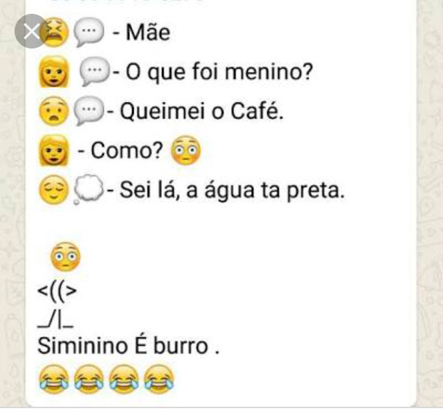 Piadas e Videos - "Piadas e Vídeos em memes"Queimei o cafe
