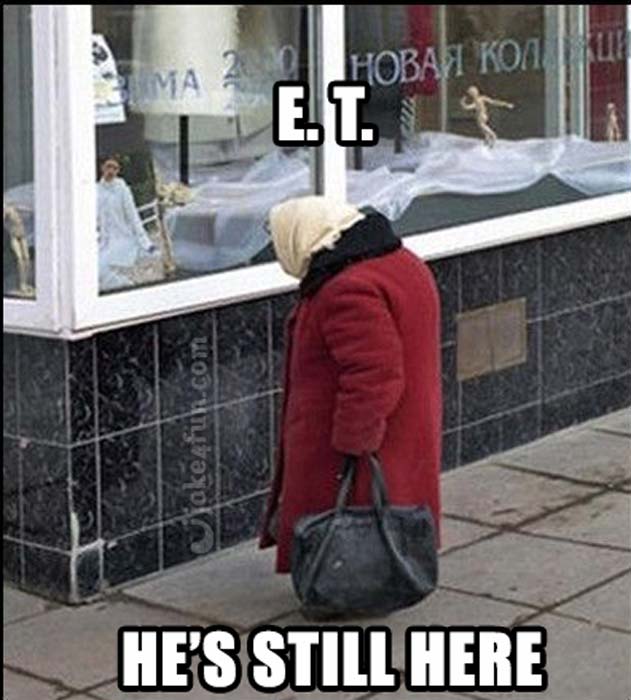 Joke4Fun Memes: He didn't phone home after all