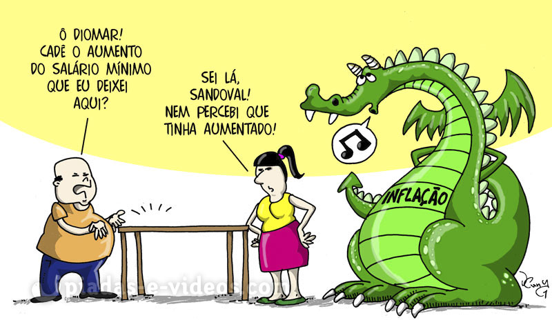 Piadas e Videos - "Piadas e Vídeos em memes"Salário Mínimo